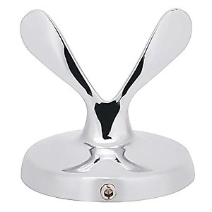 Milltrip Towel Hooks, Wall Mounted Double Robe Hook Stainless Steel Coat Towel Hanger Holder for Bathroom