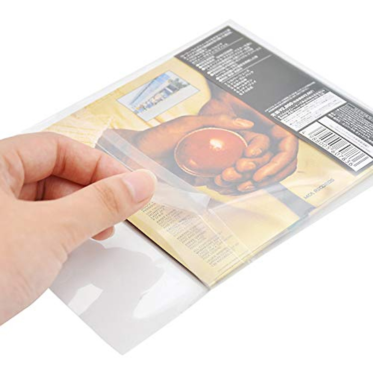 50 Resealable 4.7 Mil Plastic Outer Sleeves for Mini LP SHM-CD Paper Sleeves