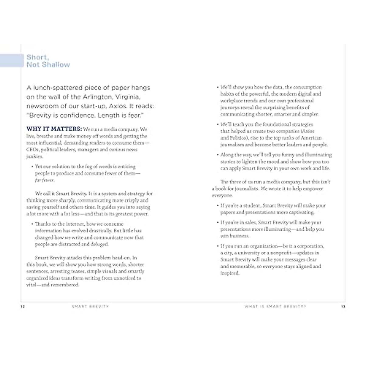 Smart Brevity: The Power of Saying More with Less