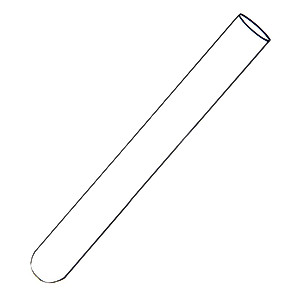 Deschem 20 Pieces 12x100mm Glass Test Tube OD=12mm L=10CM 8ml Laboratory Glassware