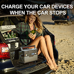 ALLPOWERS S700 Portable Power Station 700W, MPPT Solar Generator 606Wh with AC DC USB Car Ports, 0-80% in 1.5 Hrs, Mobile Backup Battery for Outdoor Camping Home RV Trip Emergency