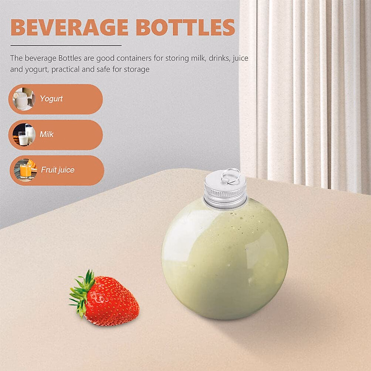 Unomor Fillable Drink Tree Ornaments 10pcs Fillable s Clear Plastic Light Bulb Shaped Bottle Empty Xmas Baubles for Christmas Party Favor Supplies Silver Christmas Ornaments Ball