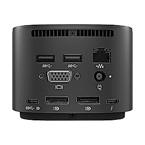 HP Thunderbolt Dock 230W G2 w/ Combo Cable (3TR87UT#ABA), black