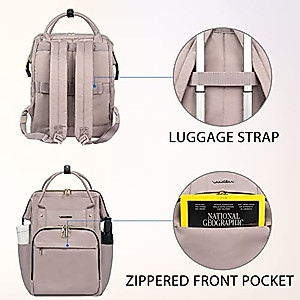 VANKEAN Laptop Backpack and Rolling Laptop Bag for Women