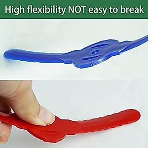 Huiyinxuan 30 Pieces Weed Trimmer Blades Plastic Lawn Garden Mower Cutters Replacement for Cordless Grass Edgers