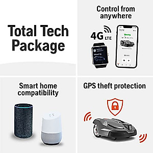 Husqvarna Automower 430XH Robotic Lawn Mower with GPS Assisted Navigation, Automatic Lawn Mower with Self Installation and Ultra-Quiet Smart Mowing Technology for Medium to Large Yards (0.8 Acre)