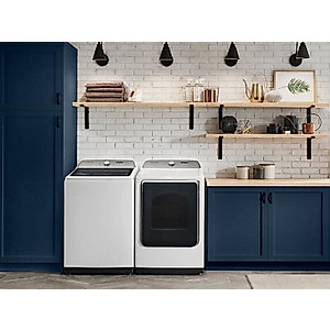 SAMSUNG 7.4 Cu. Ft. White Gas Dryer