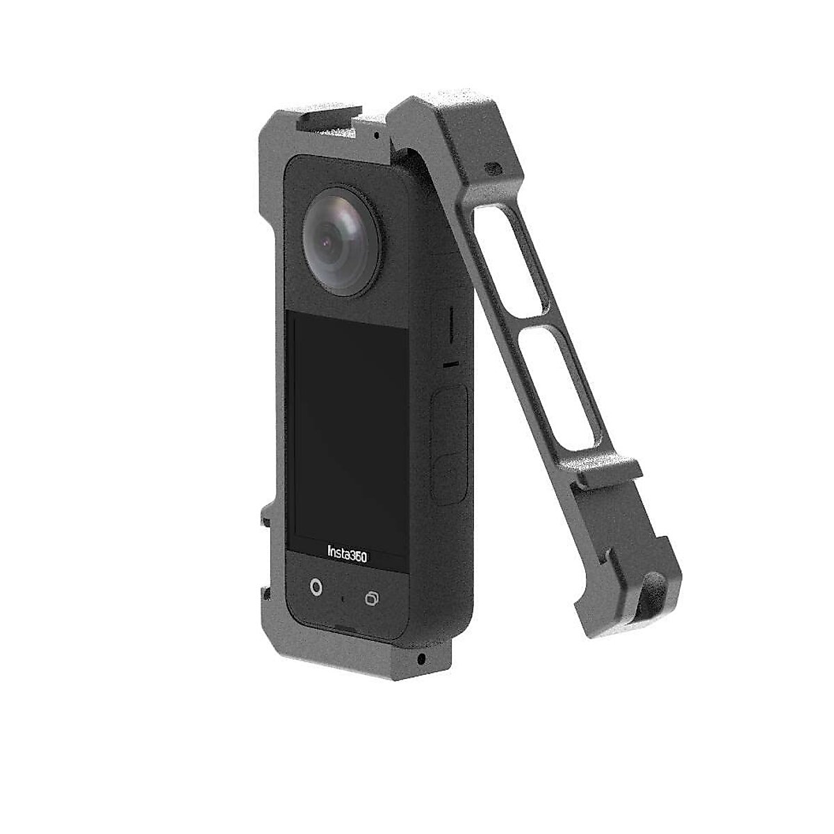 Aokicase Compatible with Insta360 One X3 Anti-Scratch Camera Holder Metal Protective Frame for Insta 360 One X3 Action Anti-Scratch Camera Accessories Black (A513B)