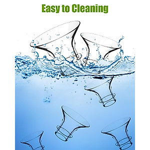 Flange Inserts 9PCS 17/19/21mm*3 Compatible with Momcozy S9/S9pro/S10/S12/S12pro/Spectra/Medela/TSRETE 24mm Breast Pump Shields/Flanges,Reduce 24mm Tunnel Down to Correct Size