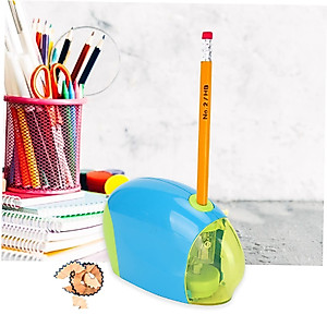[New] Electric Pencil Sharpener Fast Sharpen Automatic for - for Primary - Efficient Quiet and Safe - Perfect for Pencil Box