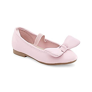 OshKosh B'Gosh Girls Felice Dress Shoe, Pink, 6 Toddler