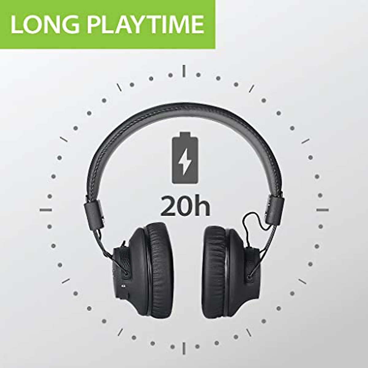 Avantree Quartet-Extra - 2.4G RF Wireless Add-On Headphones Quartet Multiple Listening System, Scalable to 100