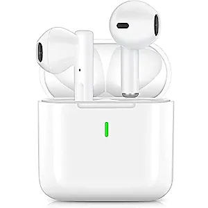 Wireless Earbuds,Bluetooth 5.0 Noise Cancelling Earbuds, 30H Playtime, Hi-Fi Stereo Audio Earbuds with Mics, IPX5 Waterproof, Touch Control, Type-C Quick Charging Case