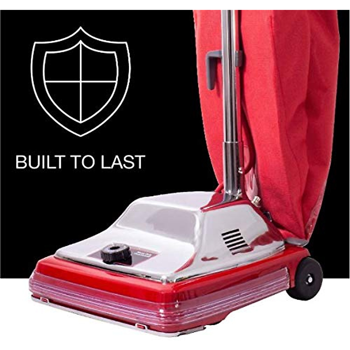 Sanitaire Tradition Upright Bagged Commercial Vacuum, SC886G 8.5" x 17.3" x 21.3