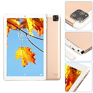 10.1 Inch Tablet, Android 10 BT WiFi Tablet PC, 4+64GB, MTK6592 Octa CPU, 1920x1200 IPS Screen, for Entertainment