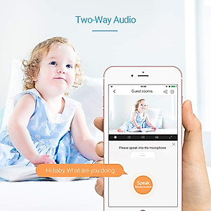 EZVIZ Security Camera 1080P, IP Dome Pan/Tilt Surveillance, Night Vision, Auto Motion Tracking, Pet Baby Monitor, Two Way Audio, Compatible with Alexa and Google(CTQ6C-WH)