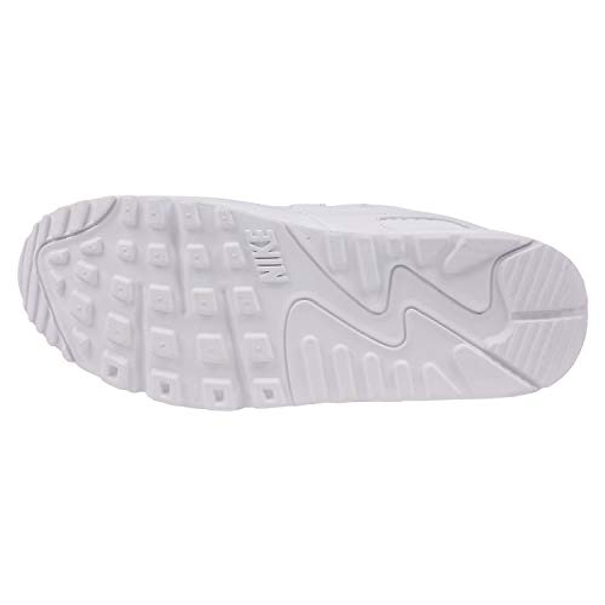 Nike Women Running Shoe, White White White Wolf Grey, 6.5