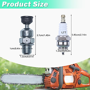 Adefol 346XP Cylinder 45mm Piston Big Bore Kit for Husqvarna 353 351 350 Chainsaw 537253002