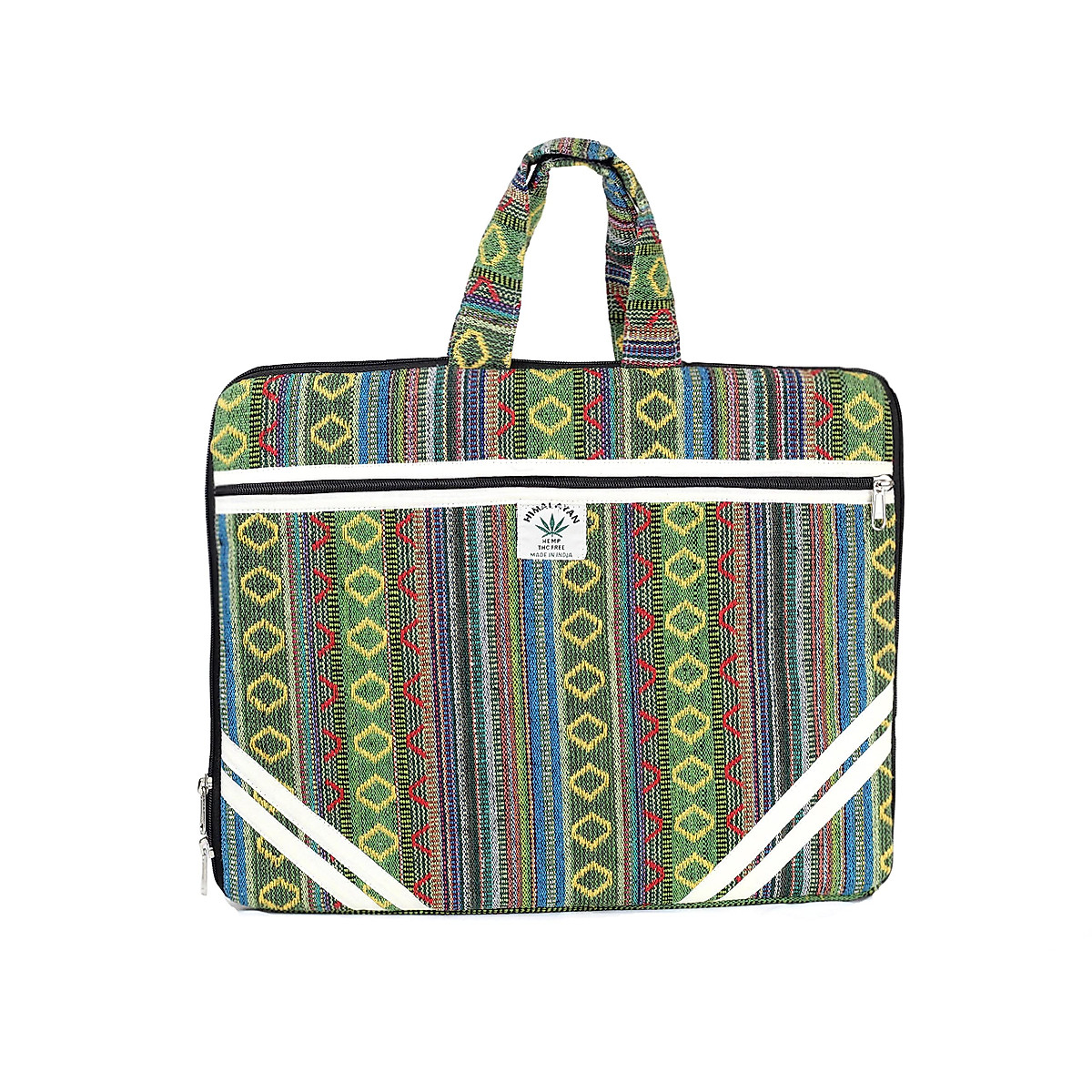 Laptop Bag Case Expandable Computer Bag Slim Briefcase Lightweight Casual School Foam Padded Laptop Case for Devices Up To 17 (Green)