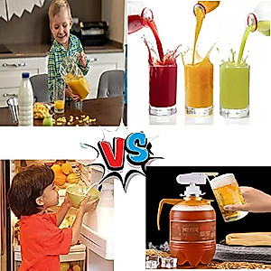 Milk Dispenser,Drink Dispenser,Electric Tap,Water Bottle Dispenser, Automatic Drink Dispenser,Portable Electric Beverage Dispenser,Suitable for Outdoor and Home Kitchens(2 Pack)