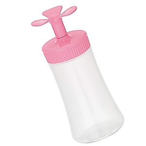 Cabilock Plastic Squeeze Condiment Bottle Sauce Bottle with Cap for Ketchup BBQ Sauces Syrup Dressings and More (Random Color)