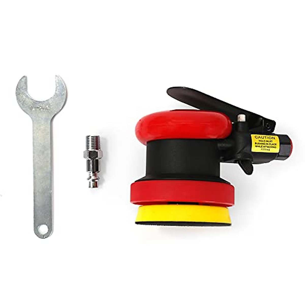 3 Inch Finishing Palm Pneumatic Sander Tool,3", 3/32”Mini DA Air Sander for corner