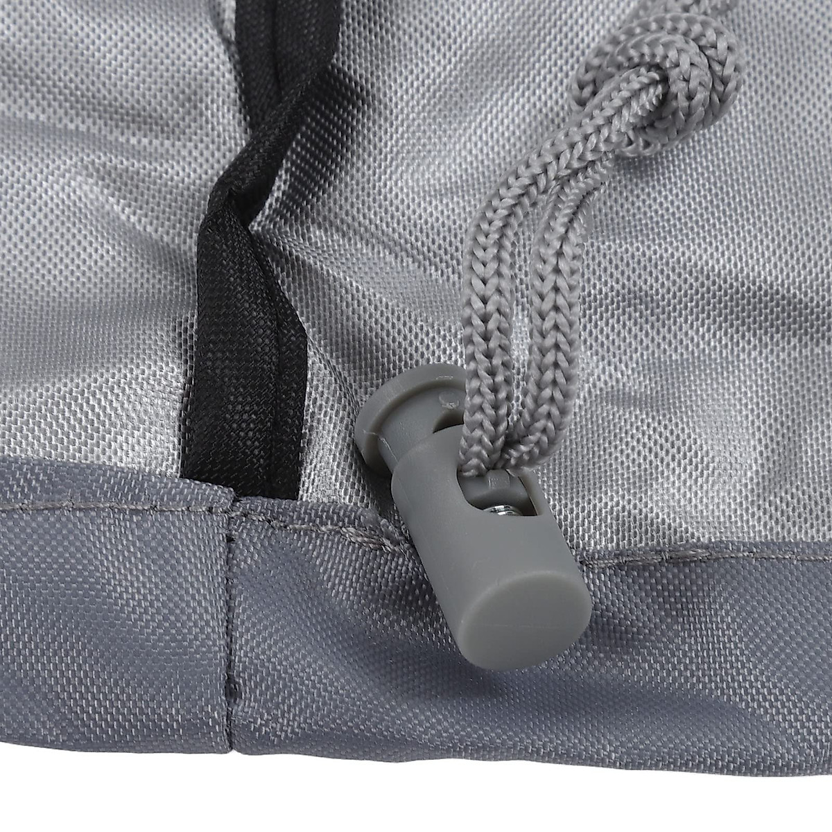 TITA-DONG Grill Griddle Cover, Heavy Duty Outdoor Mobile Dining Car Cover, Waterproof UV Proof Gas Grill Cover 420D Silver Coated Oxford Cloth BBQ Grill Shade, Patio Bar Cart Cover for Outdoor (Grey)