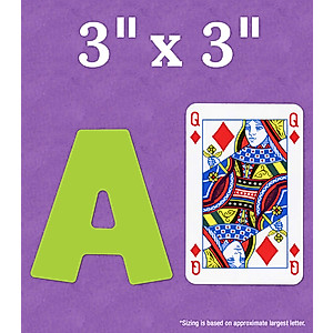 Carson Dellosa 4 In. Colorful Bulletin Board Letters For Classroom, Uppercase Alphabet Letters, Numbers, And Punctuation Cutouts, Colorful Letters For Bulletin Board (152 Pcs.)