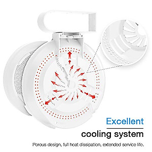 Koroao Wall Mount Holder for TP-Link Deco M9 Plus Whole Home Mesh WiFi System - No Cord Clutter and Save Space Ceiling Bracket (2-Pack)