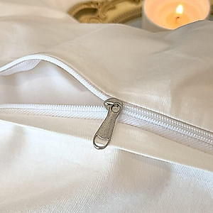 UpcoT Household Double Strand Long Staple Cotton Embroidered Four-Piece Set Cotton Sateen Bedding Quilt Set Sheet (Color : D, Size : 200 * 230cm)