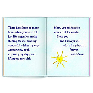 Blue Mountain Arts Little Keepsake Book "I Love You, Mom" 4 x 3 in. Sentimental Pocket-Sized Gift Book Perfect for Mother's Day, Christmas, Birthday, or as a "Just Because" Present for Her