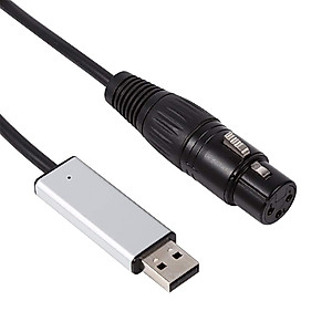 USB to DMX Controller, 3.5ft Mini USB to DMX Interface Adapter Controller DMX512 for Computer Stage Lighting Controllers Dimmer