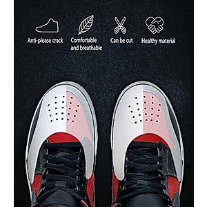 IRRIDF 2 Pair Shoe Protector for Sneakers - Air Force 1, Jordans, Dunks oe Box Decreaser Anti-wrinkle Shoes Creases