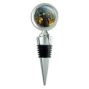 Wizard of Oz Wicked Witch Character Wine Bottle Stopper