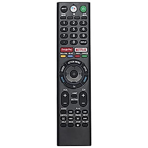 RMF-TX310U Replace Voice Remote Control with Mic fit for Sony 4K Smart Bravia TV XBR-43X800G XBR-75X800G XBR-65X800G XBR-49X800G XBR-55X800G XBR-85X900F XBR-49X900F XBR-75X900F XBR-65X900F
