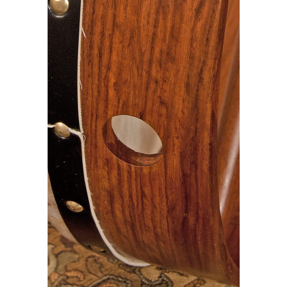 Includes: 14 inch Irish Celtic Bodhran Drum W/Fixed Goatskin Head ~ Solid Sheesham Frame + The Bodhran Drum Book & Cd