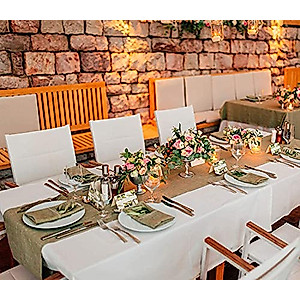 AK TRADING CO. 40" Wide X 100 Yard Long Natural Burlap Roll (BUR40-100YDS)