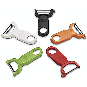 Kuhn Rikon Original Swiss Peeler 3-Pack Red/Green/Yellow