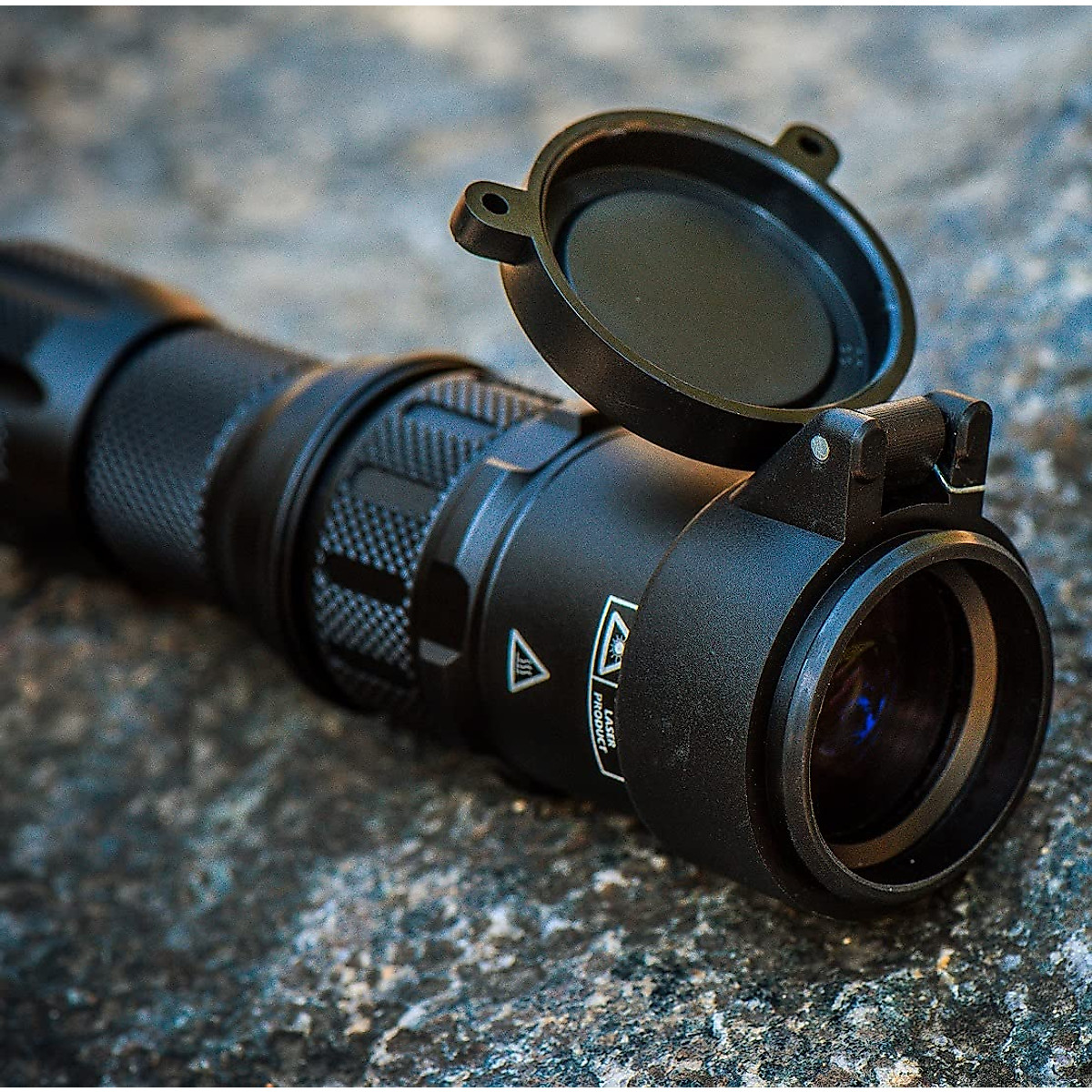 Weltool Flashlight Lens Protective Cover,Sealed Opaque for Streamlight,Surefire,Weapon Lights or Flashlights (LP30(30mm,1.18inch))