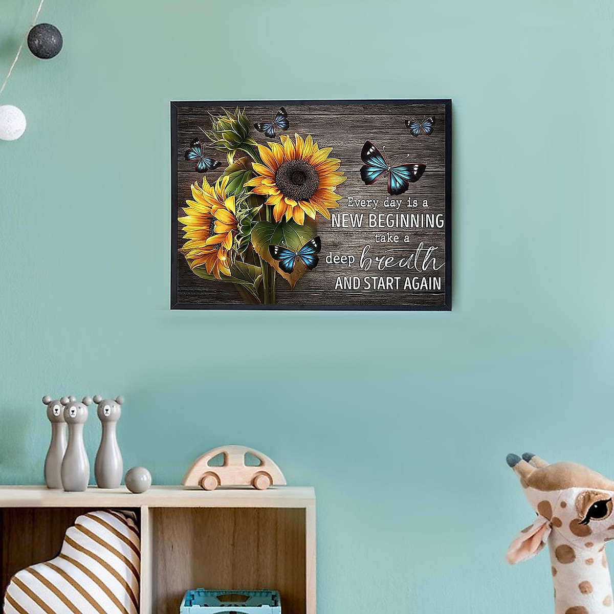 DKHDBD Diamond Painting Kits for Adults, 12x16 Inch DIY Paint by Numbers for Adults Beginner, DIY Full Drill Diamond Dots Paintings Picture Arts Craft for Home Wall Art Decor (Blue Butterfly)