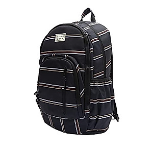 Billabong Women's Roadie Backpack, Black Vanilla Stripe, One
