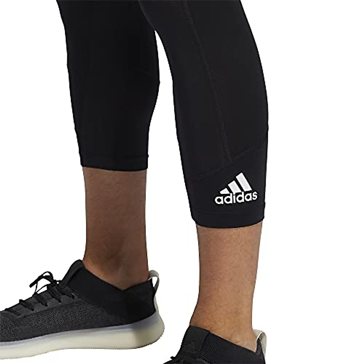 adidas Men's Standard Techfit 3/4 Tights, Black, X-Large
