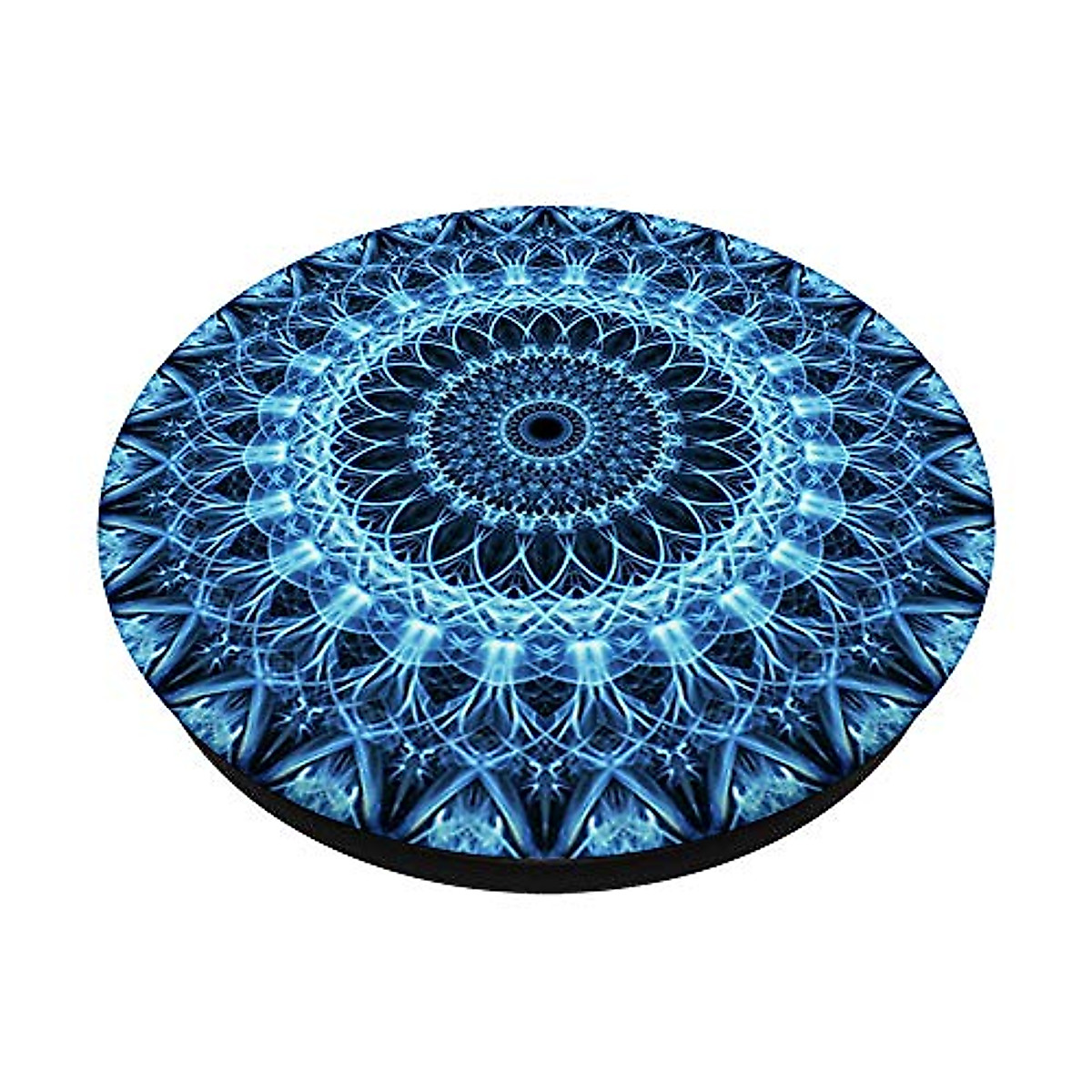 Blue Mandala Pop Mount Socket Cute Designed Divine Mandala PopSockets PopGrip: Swappable Grip for Phones & Tablets