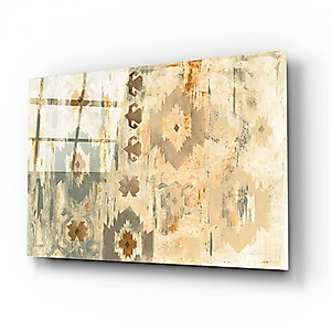 Epic Art 'Southwest Design IV' by Silvia Vassileva, Acrylic Glass Wall Art, 16"x12"