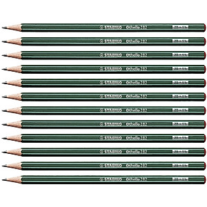Stabilo Graphite Pencil Othello - Pack of 12-2B