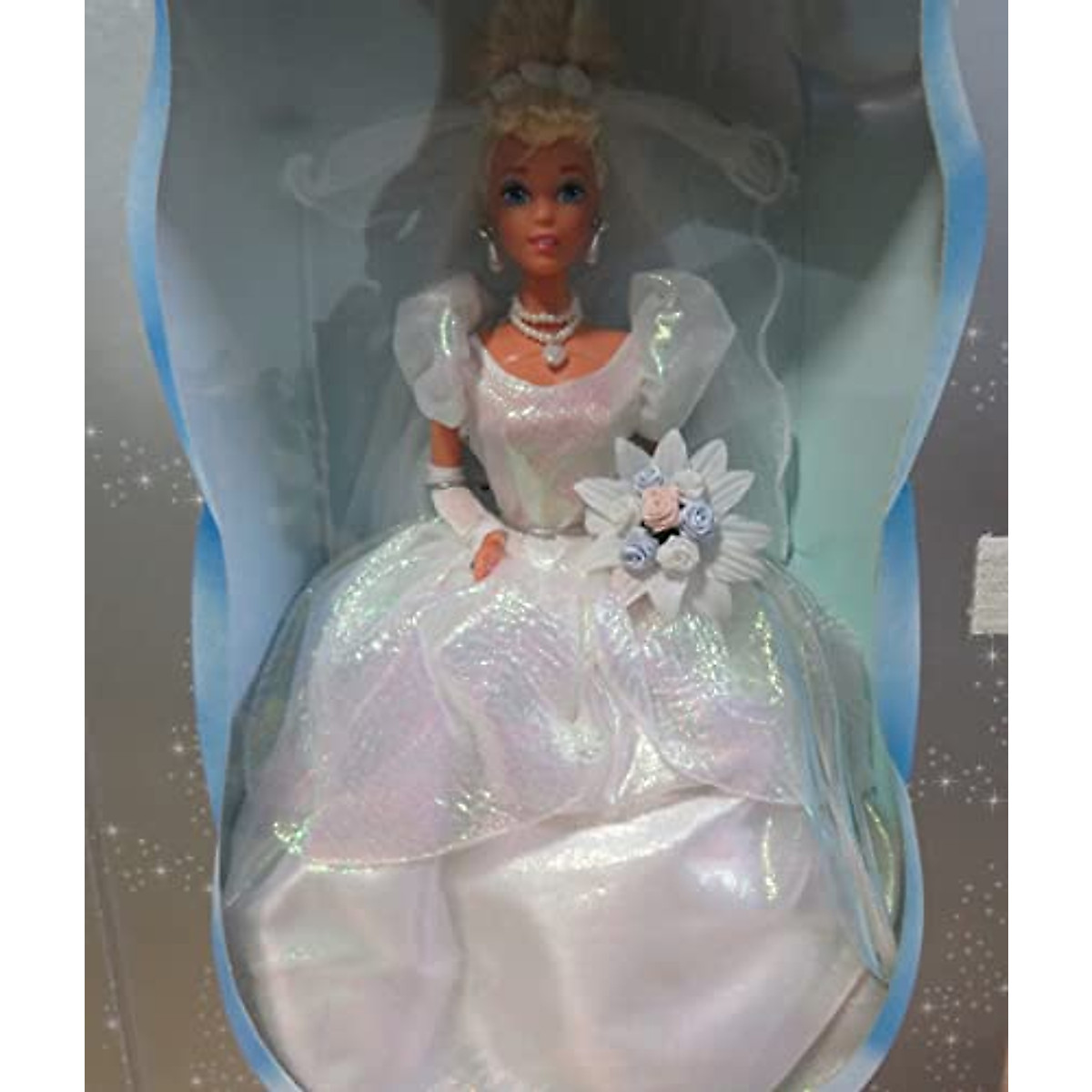 Disney Wedding Cinderella Barbie 1995 45th Anniversary