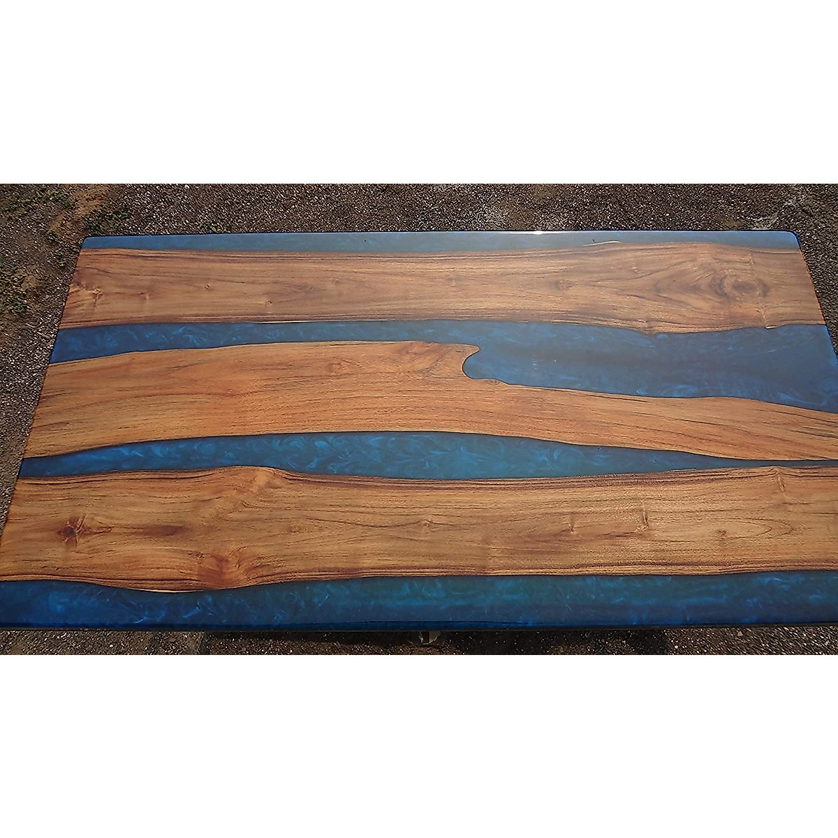 Epoxy Table, Epoxy Resin River Table, Live Edge Wooden Table, Natural Wood,Dining table, Natural Epoxy Table, Resin Table