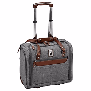 LONDON FOG Westminster Seat Bag Grey, 15" USB