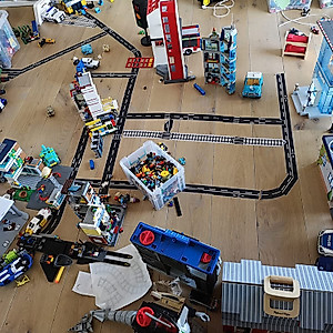 Cayway 10 Pieces Road Tape DIY Traffic Sign Set, Trains Railways Train Track Model Traffic Washi Tape Car Stickers Road Sticker Rolls for Toy Cars