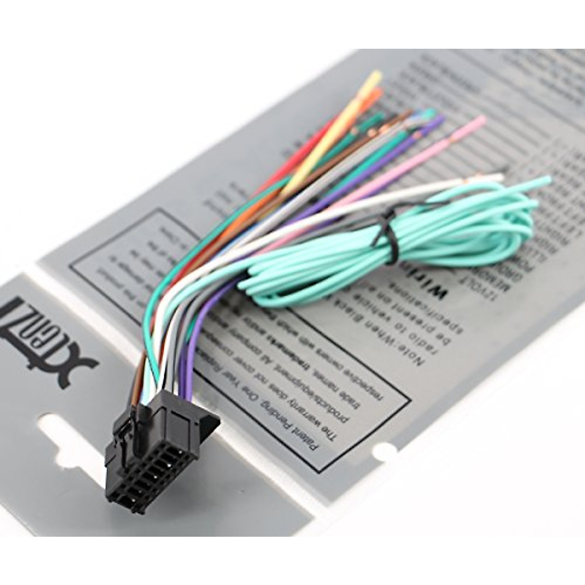 Xtenzi 16 Pin Car Radio Wire Harness Compatible with Pioneer CD DVD Navigation in-Dash - XT91007